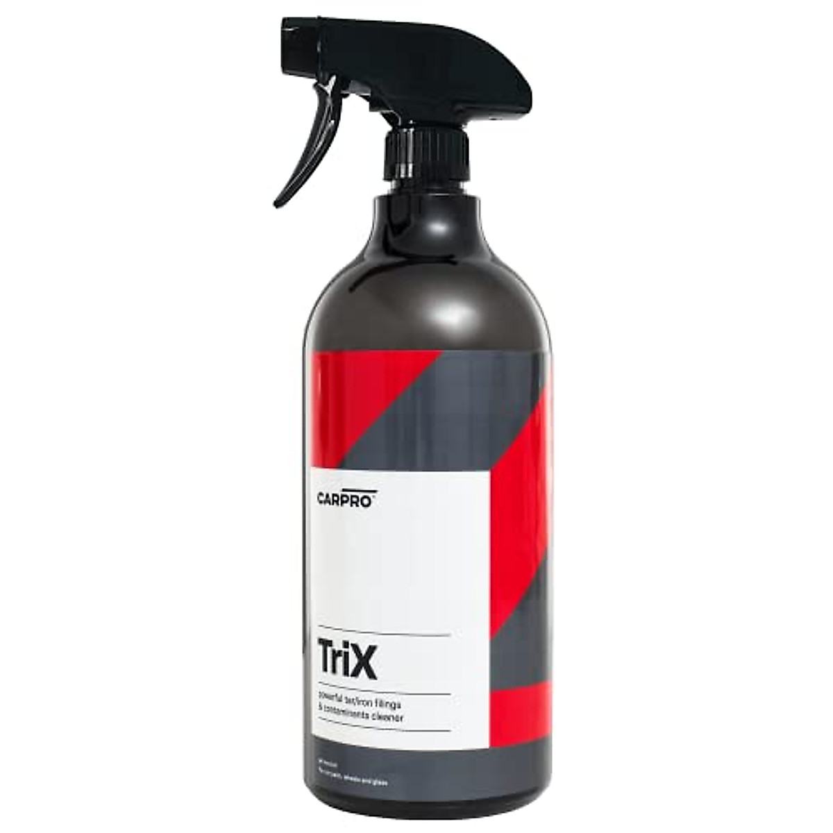 CARPRO TriX Tar & Iron Remover - Wheel Cleaner & Tar Remover for Cars - Combines CARPRO IronX and TarX, Strong Degreaser and Iron Remover - 1 Liter (34oz)