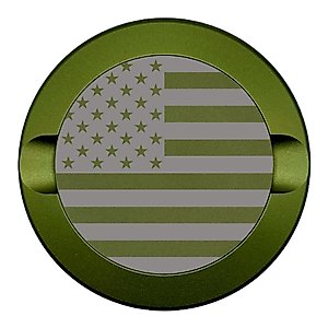 Edition 017: America | Snus Can | Snus Container | Zyn Metal Can | Metal Zyn Container | Zyn Holder | Metal Snus Container | Smell Proof Container | Aluminum Zyn Container (Military Green)
