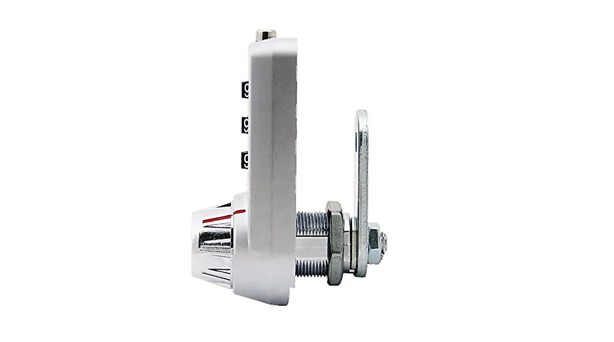 Combi-Cam Ultra 7440S: Secure Chrome Combination Lock