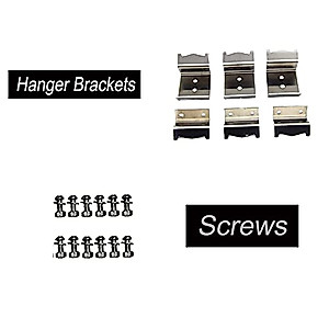 BBQ Future Grill Parts Kit Replacement Parts for Chargriller 3001 3030 4000 5050 5072,5252, 5650 Grill Models, Grill Burner Tube, Hanger Brackets, Heat Plates, Electronic Ignitor