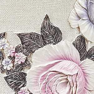 Popular Bath Waste Basket, Michelle Collection, 10x8, Lilac