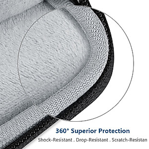 Kogzzen 13-14 Inch Laptop Sleeve Waterproof Shockproof Case Bag Compatible with MacBook Pro 14 13 inch/MacBook Air 13.3/ Dell XPS 13/ Surface Laptop 13.5/ iPad Pro 12.9 - Light Gray