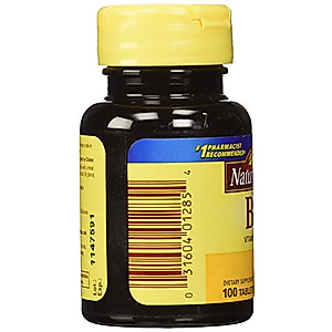 Nature Made Vitamin B-6 100 Mg, Tablets, 100-Count (Pack of 2)