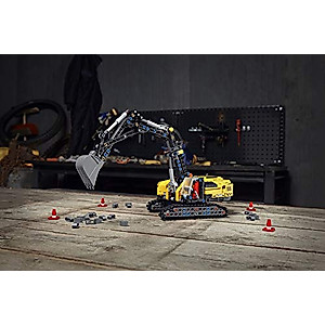 LEGO Technic Heavy-Duty Excavator 42121 Toy Building Kit; A Cool Birthday or Anytime Gift for Kids Who Enjoy Construction Toys; The 2-in-1 Design Gives Hours More Building Fun, New 2021 (569 Pieces)