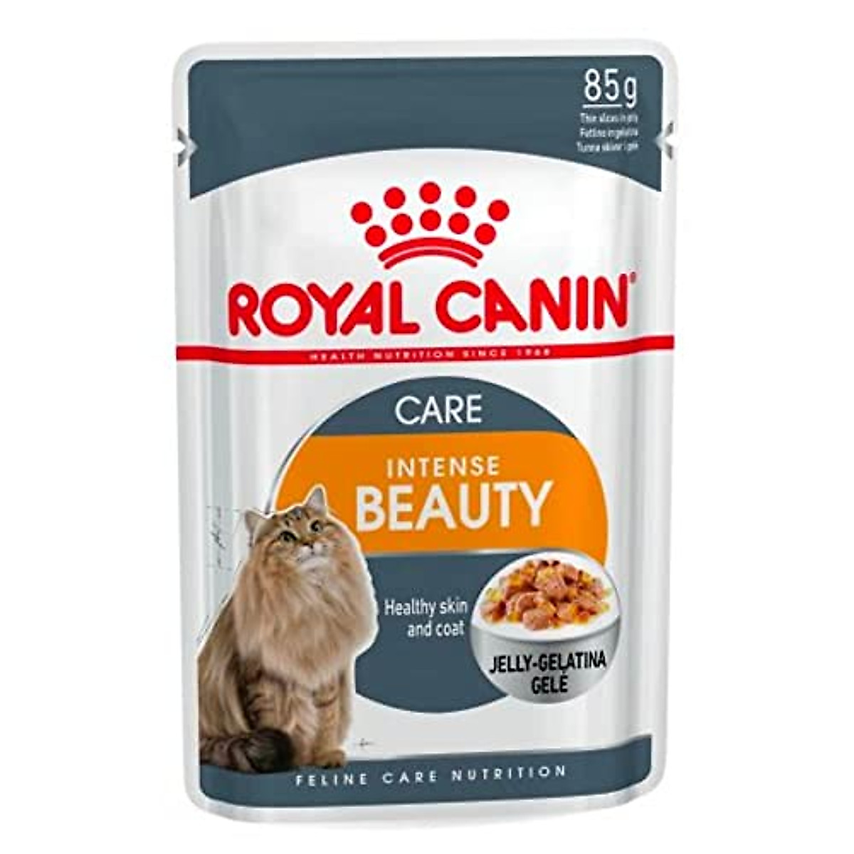 Royal Canin Feline Multipack Intense Beauty Cat Food in Jelly 12x85g (1.02kg)