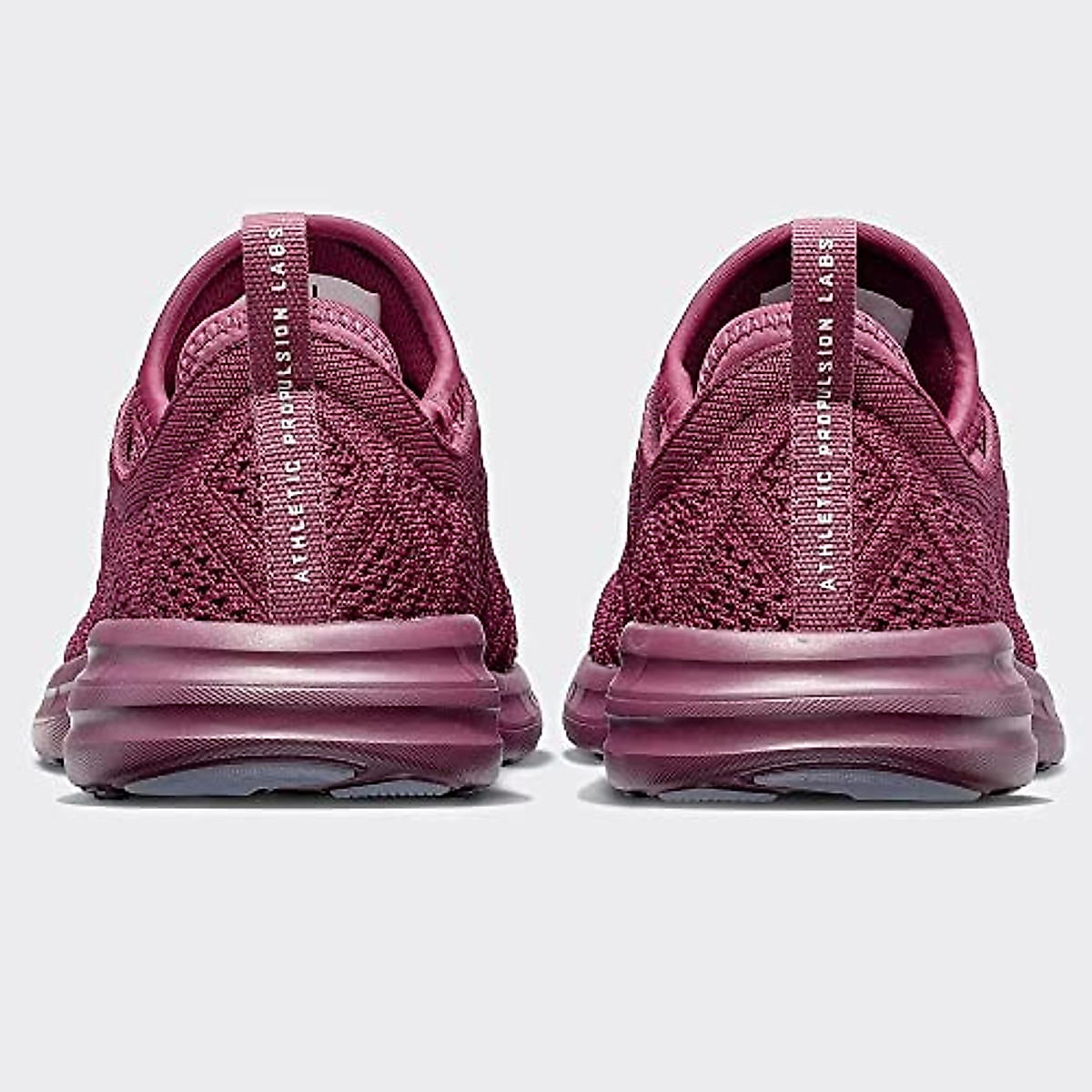 APL: Athletic Propulsion Labs Men's Techloom Phantom, Burgundy/Creme, 10.5