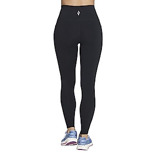 Skechers Women's Go Walk High Waisted Legging, Black, X-Large