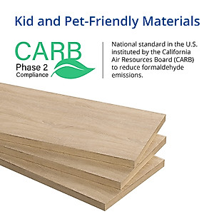 Cozy Castle Record Player Stand, Turntables Stand with Vinyl Record Storage Holds up to 350 Albums, Record Stand Table for Bedroom, Living Room, Office, Oak