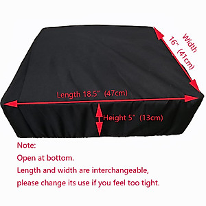 Projector Dust Cover Antistatic Encasement Jacket Compatible for Epson EpiqVision Ultra Short Throw LS300 3LCD / Nova Short Throw Laser Projector Home Theater Smart Laser TV