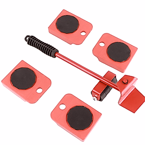 Furniture Lifter Mover Set, Universal Wheel Furniture Lifters for Heavy Furniture Dolly 200kg Bearing Furniture Movers with Wheels for Sofa Table Cabinet Moving