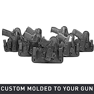 Alien Gear ShapeShift 4.0 IWB Gun Holster for Concealed Carry - Cant & Ride Height Adjustments for Optimal Comfort & Versatility - Right-Hand - Custom Fit for Glock 23