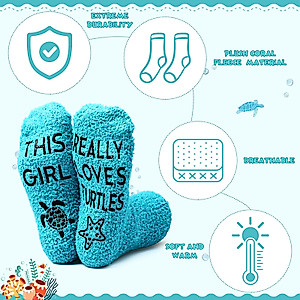 Tondiamo Sea Turtle Gifts for Women Ocean Gifts for Turtle Lovers Includes Tumbler Turtles Makeup Bag Keychain Card Turtle Socks Ocean Bracelets for Women Sister Friends Valentines Day Gifts