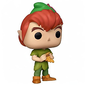 Funko POP! Disney: Peter Pan 70th - Peter Pan with Flute - Collectable Vinyl Figure - Gift Idea - Official Merchandise - for Kids & Adults - Movies Fans - Model Figure for Collectors and Display