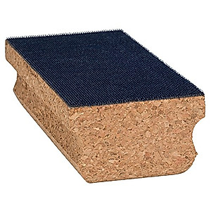 Bosch Professional 2608608587 Hand Sanding Block Made of Cork 70 x 125 mm, Brown