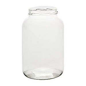 Nakpunar 24 pcs 110TW Gold Lids, BPA Free Plastisol Lined - 110mm Lug Lids for Glass Jars, Canning, Preserving