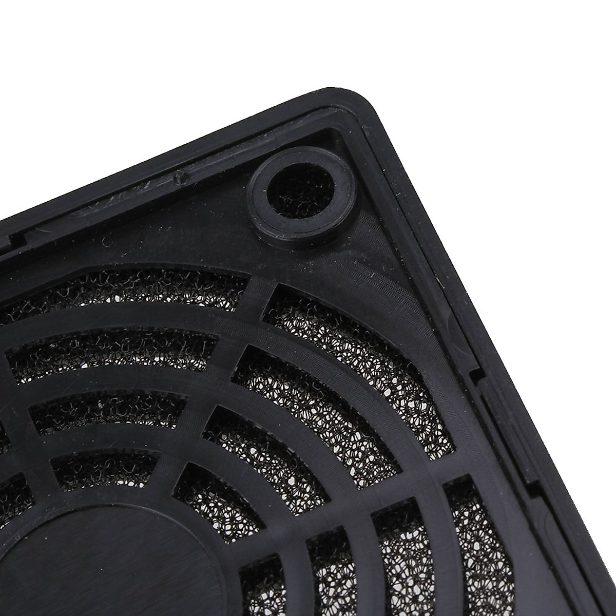BQLZR 60mm Black Plastic Case Fan Filter Guard Grill or Cover PC Computer Pack of 5