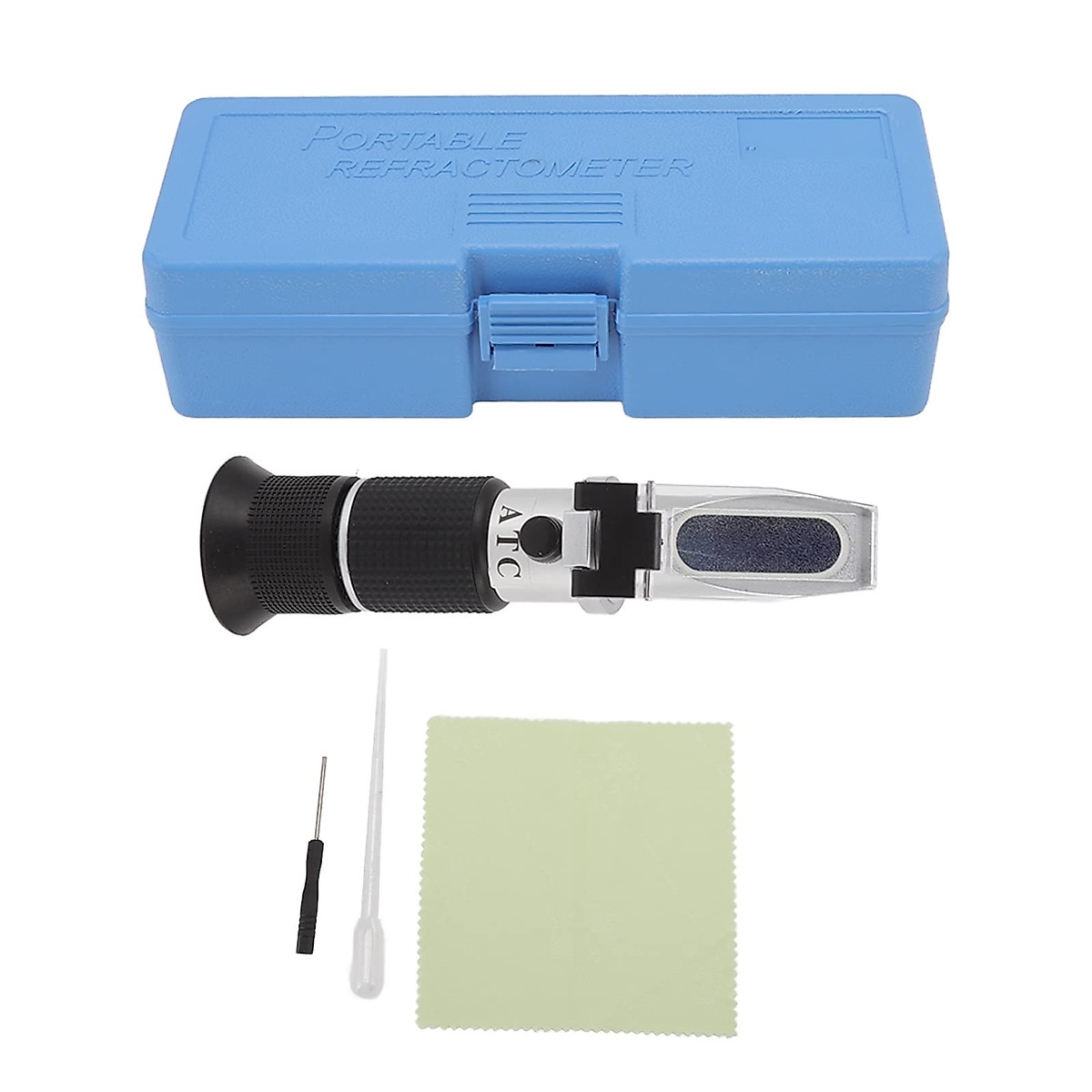 Sugar Content Hydrometer, Easy To Use 0‑80% Brix Meter Refractometer Efficient for Home
