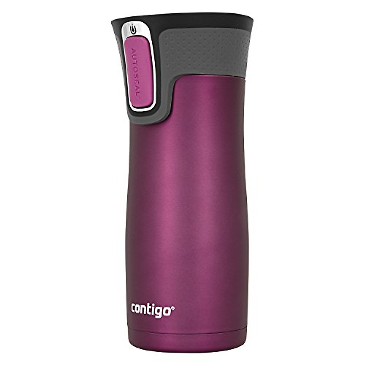 Contigo AUTOSEAL West Loop Vaccuum-Insulated Stainless Steel Travel Mug, 16 oz, Radiant Orchid Trans Matte