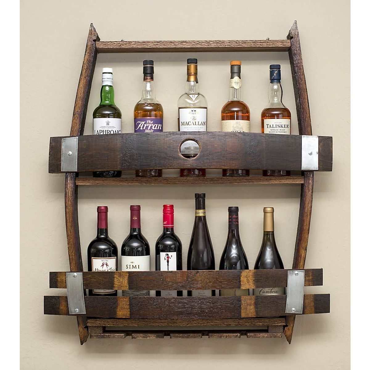 Lighted Wine/Whiskey Rack