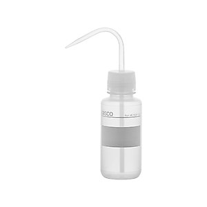 EISCO Chemical Wash Bottle, No Label, 250ml - Wide Mouth, Self Venting, Low Density Polyethylene - Performance Plastics Labs