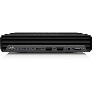HP EliteDesk 800 G6 Desktop Computer - Intel Core i5 10th Gen i5-10500T Hexa-core (6 Core) 2.30 GHz - 8 GB RAM DDR4 SDRAM - 256 GB SSD - Desktop Mini - Windows 10 Pro - Intel UHD Graphics 630 DDR4 SDR