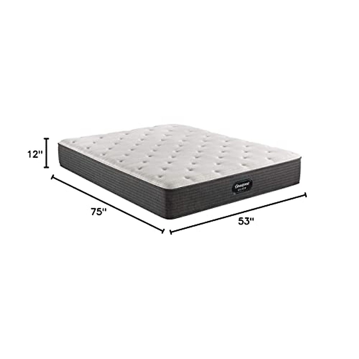 Beautyrest Silver BRS900 12 inch Medium Firm Innerspring Mattress, Full, Mattress Only