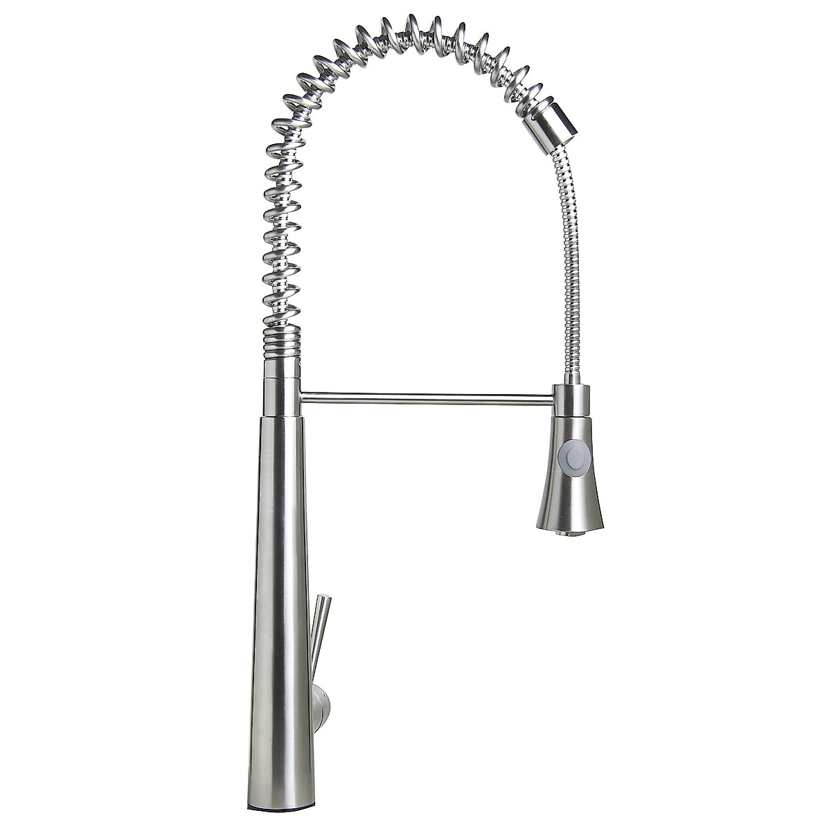 ALFI Brand AB2039S Solid Stainless Steel Commercial Spring Kitchen Faucet
