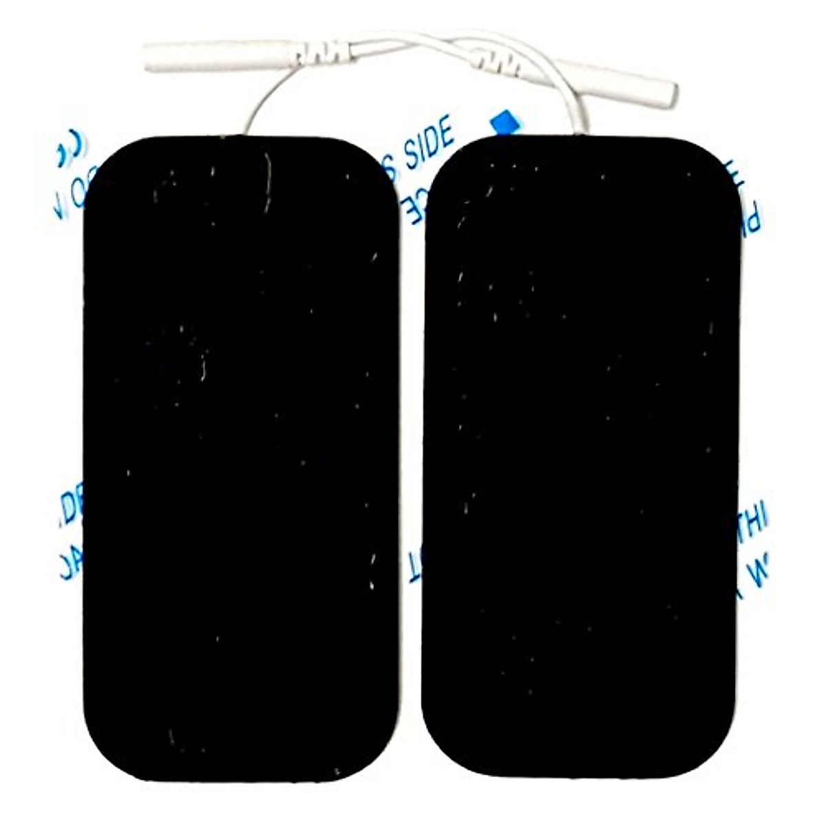 Acuzone Premium TENS Unit 40 Electrodes 2"x4" Rectangular Electrode for TENS Massage EMS