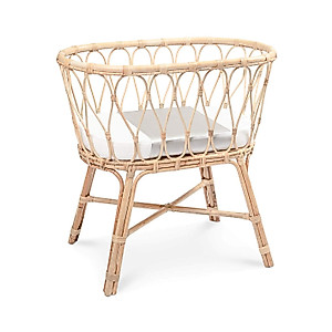 SLEEPY SILK - Baby Silk Bassinet Sleeve | Silk Bassinet Sleeve for Baby Hair Loss | Silk Baby Bassinet Bedding in 25 Momme Mulberry Silk | SIDS Safe Silk Bassinet Slip for Baby | Dove Gray