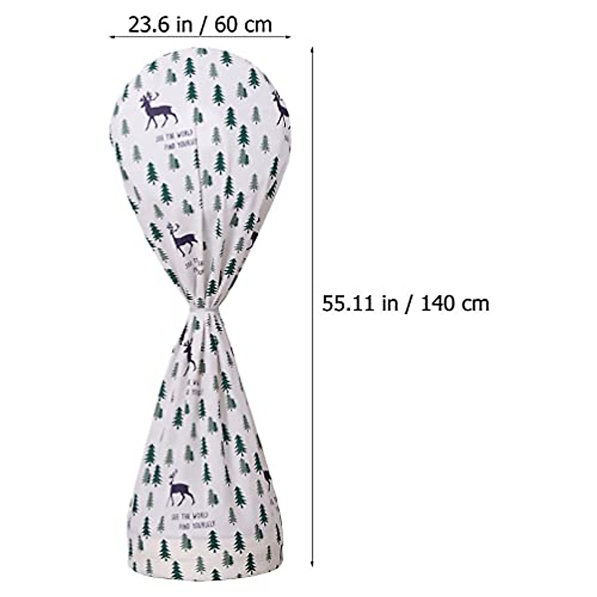 RAZZUM Floor Fan Dust Cover Reusable Fan Dust Protector Electrical Appliances Cover Anti Dust Fan Cloth Guard for Home 140x60cm Fan