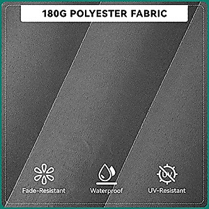 YITAHOME Hammock with Stand Included Hammock Heavy Duty Hammocks with 12FT Steel Stand Waterproof Poratble Freestanding Hammock with Pillow 450lbs for Outdoors,Backyard, Patio-Gray