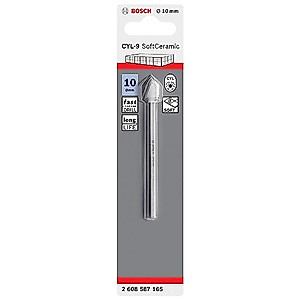 Bosch 2608587165 Expert Glass and Tile Drill Bit 10mm x 80mm