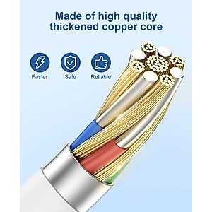 USB C to Lightning Cable 3FT for Apple iPhone Charger Cord, Apple USB-C to Lightning Fast Charger Cable, 2 Pack-USB C to Lightning Cord, Apple Phone Charging Cable Wire for iPhone 14 13 12 Pro Max