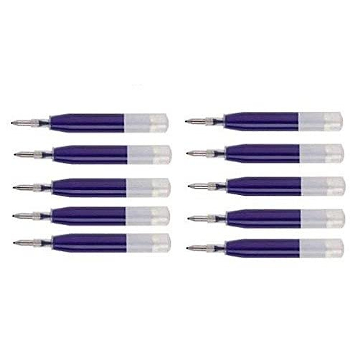 10 Blue Ion Gel Ink Refill Cartridges for Cross Ion, Penatia Pump Pen, Vice, Roadster & Matrix Pens (Bulk Pack)