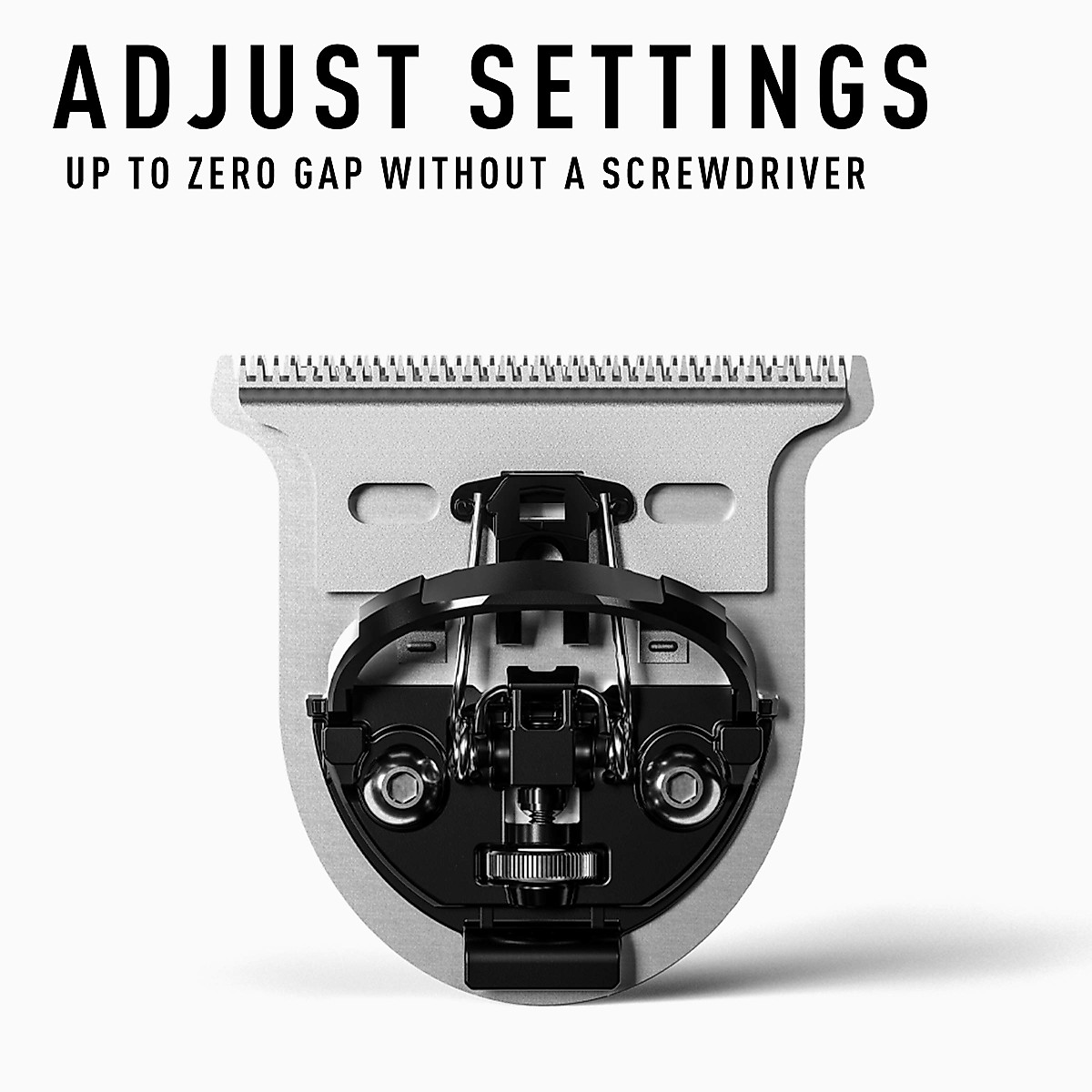 Beard Trimmer + T-Blade Bundle By Bevel - Clippers for Men, Cordless, Rechargeable, Tool-free Zero Gap Dial, High Power, 8 Hour Battery Life, 6 Month Standby