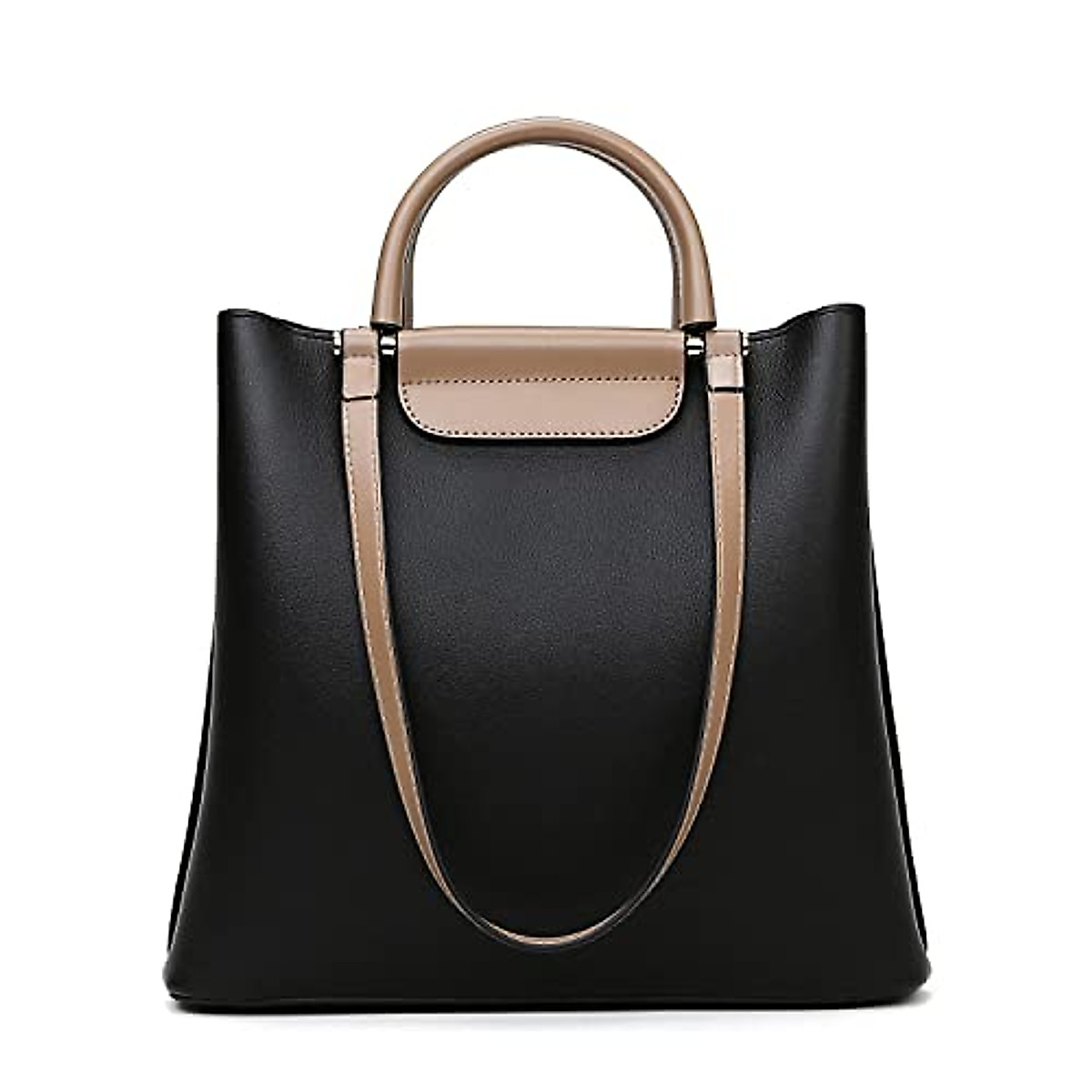 JESSWOKO Retro Two Ways Top Handle Shoulder Bag Large Capacity Fashion Totes Purse Handbag Crossbody Hobo Bags Tote for Women