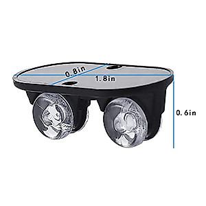 16 Pieces Self-Adhesive casters Mini Small Pulleys Fixed Wheel casters Viscous Pulleys for The Bottom of The Box Storage Box DIY Toy car Storage Box