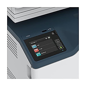 Xerox C235/DNI Color Multifunction Printer, Print/Scan/Copy/Fax, Laser, Wireless, All in One