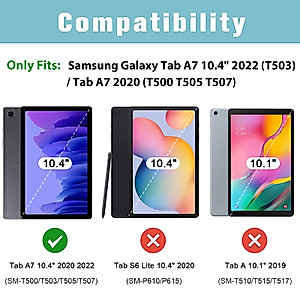 ProCase 2 Pack Galaxy Tab A7 10.4 2020 Screen Protector T500 T503 T505 T507, Tempered Glass Screen Film Guard for 10.4 Inch Galaxy Tab A7 2020 Tablet SM-T500 SM-T503 SM-T505 SM-T507