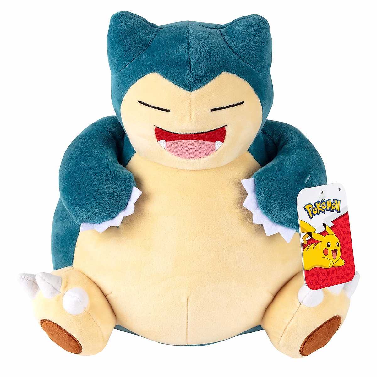 Pokémon 8" Munchlax & 12" Snorlax Plush Stuffed Animal Toys, Set of 2 - Evolution Set - Officially Licensed - Gift for Kids