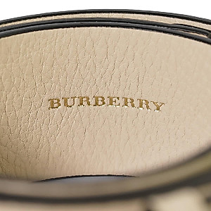 Burberry Ladies The Small Belt Bag Grainy Leather Belt In Limestone