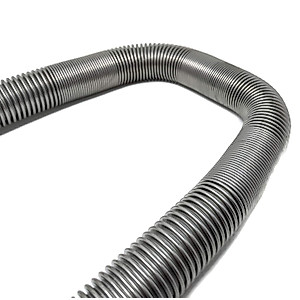 Midwest Hearth 3/4" Whistle Free Gas Flex Line for Fire Pit - Stainless Steel (36" Long)