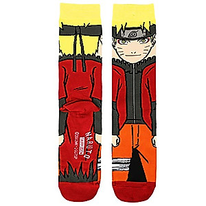 Naruto Sage Costume 360 Character Mens Crew