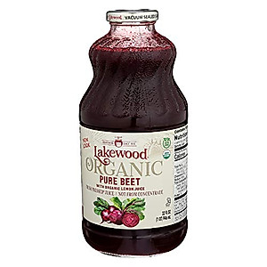 Lakewood Organic Beet Juice, 32 Fl Oz (Pack of 1) Package May Vary