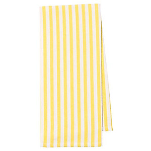 KAF Home Pantry Lemons All Over Kitchen Dish Towel Set of 4, 100-Percent Cotton, 18 x 28-inch
