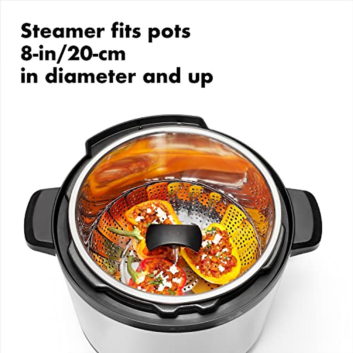 OXO Good Grips Stainless Steel Steamer With Extendable Handle