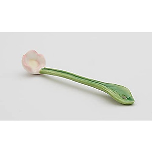 Cosmos Gifts Ceramic Rose Cup and Saucer, Set of 2