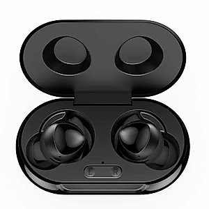 UrbanX Street Buds Plus for Ulefone Power Armor 13 - True Wireless Earbuds w/Hands Free Controls (Wireless Charging Case Included) - Black