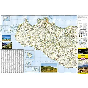 Sicily Map [Italy] (National Geographic Adventure Map, 3310)