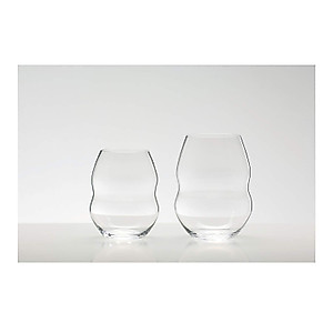Riedel Swirl Stemless Red Wine Glass, Set of 6